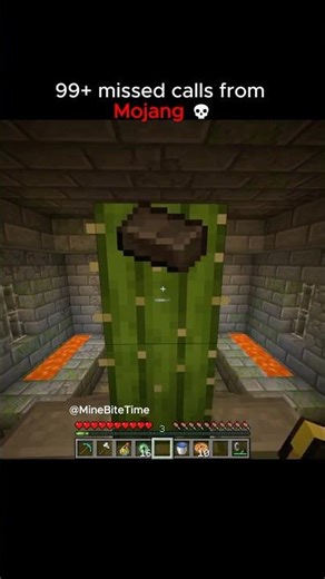 Mojang is 100% going to ban me for this... #minecraft #shorts