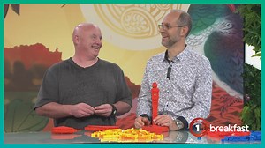 5.2K views · 49 reactions | Meet your Lego Masters NZ winners! Glenn Knight and Jake Roos battled it out for the top spot and joined us to talk about their time on the show and made one of their creations! | Breakfast | Facebook