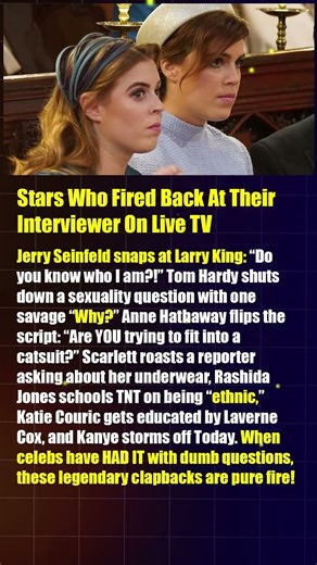 Stars Who Fired Back At Their Interviewer On Live TV #shorts