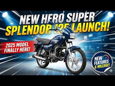 2026 Hero Super Splendor 125cc – Best Mileage, Reliable Performance & New Premium Look