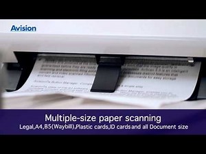 Avision AV1860 Document Scanner