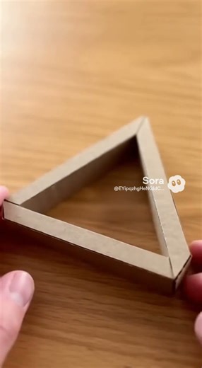 Real ‘Impossible’ Triangle Test (bet you’ll rewatch) #shorts