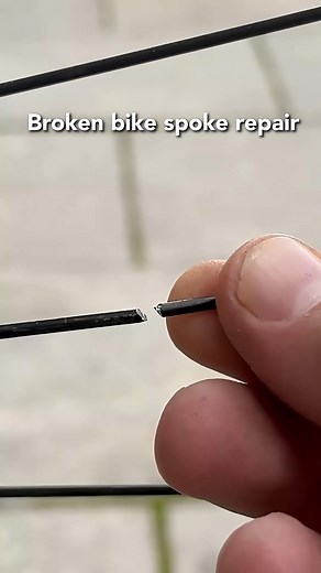How do you fix a broken bike spoke? #viralpost2025シ #usareels #hack #viral | Life hacks
