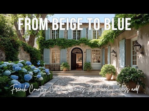 From Beige to Blue: French Country Color Schemes That Feel Timeless and Warm