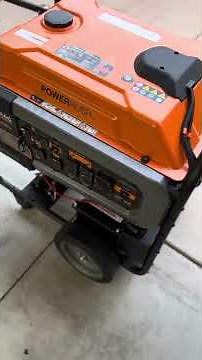 Generac GP 18000 EFI First Startup