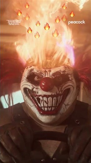 wouldn't be #TwistedMetal without a psychopath clown with his head on fire, right? 🤡 #Shorts