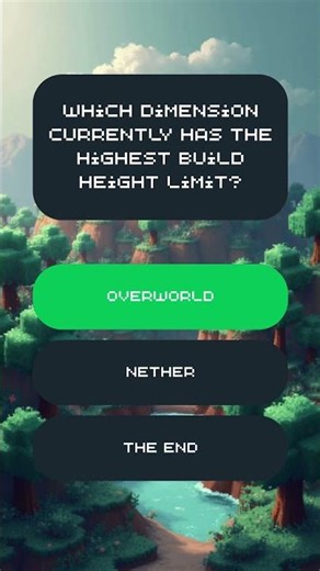 Minecraft Trivia Quiz! Can you get all questions correct?