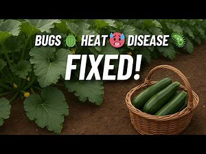 Stop Losing Your Zucchini to Bugs & Heat. Here's What Actually Works