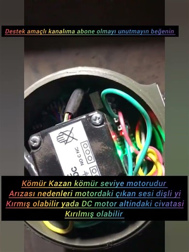 kömür Kazan kömür seviye motoru arızası nedenleri ve çözümleri #automobile#arduino #elektrik#fabrika