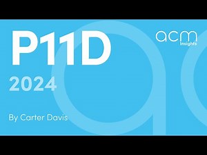 ACM Insights - P11D 2024