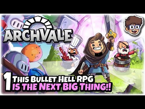 THIS BULLET HELL RPG IS THE NEXT BIG THING!! | FULL RELEASE Gameplay | Let's Play Archvale | Part 1