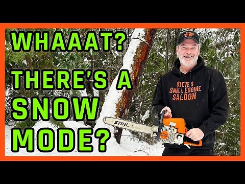 Only 1 in 5000 People Know This Winter CHAINSAW TRICK! (DO YOU?)