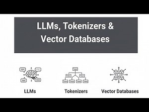 LLMs, Tokenizers & Vector Databases Explained