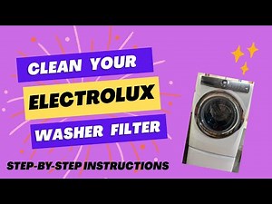 Electrolux Washing Machine Filter Removal & Cleaning