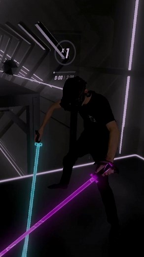 I hit every block #gaming #vr #metaverse #virtualreality #beatsaber | LSToast