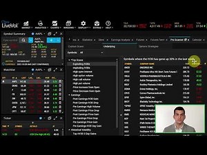 Cboe LiveVol® Pro Tutorials - Pro Scanner
