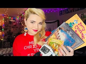 A Very Merry Librarian ASMR Roleplay 🎄