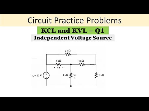 KCL and KVL- Question no. 1