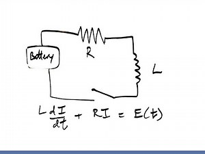 Linear (1st Order Diff Eq): Application to Circuits