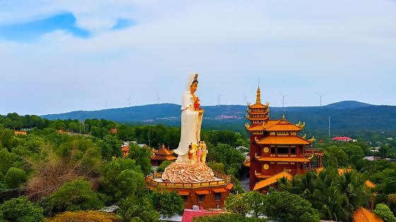 Vietnam From Above – Thiên Quang Pagoda