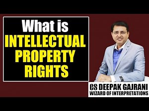Intellectual Property Law – IPR - Lecture 1 !! CS Executive 1 - SUBEC Paper !!
