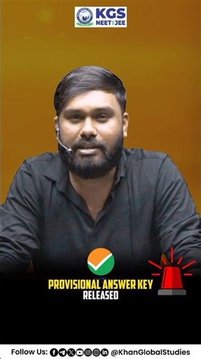 Provisional Answer Key Out | Check Now 📝 #provisionalmeritlist #answerkeyout #kgsjeeofflineonline