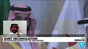 🇺🇸🇸🇦"A split between #Riyadh and #Washington wouldn't be in the interest of global security and prosperity." After the #US visit to #SaudiArabia, guests Salman Al Ansari and William Jordan exchange views on the global significance of US-Saudi Arabia relations on #F24Debate. Watch full show ➡️📺 https://f24.my/9Ya6.f | FRANCE 24 English