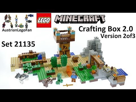 Lego Minecraft 21135 Crafting Box 2 0 Version 2of3 - Lego Speed Build Review
