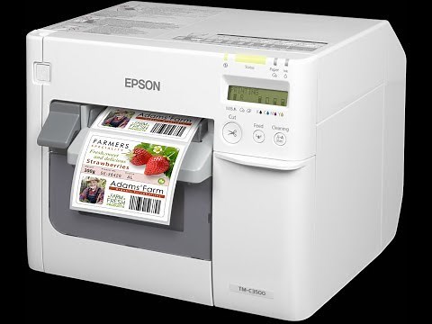 Epson ColorWorks C3500 | Full colour label printer