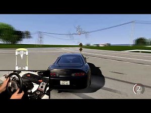 Assetto Corsa - Toyota Supra DRIFT @ Logitech G25 Training session