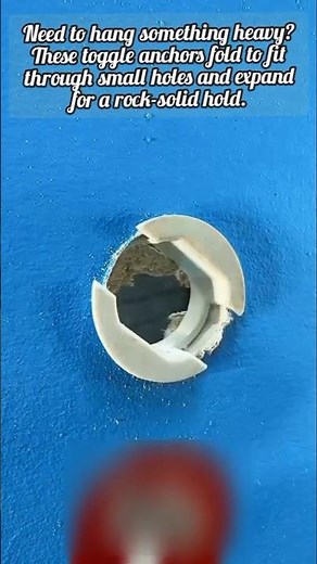 How To Install Heavy Duty Drywall Toggle Anchors