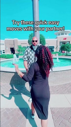 30 seconds is all it takes. Grab your partner & try these dance moves #partnerdance #couplesdancing