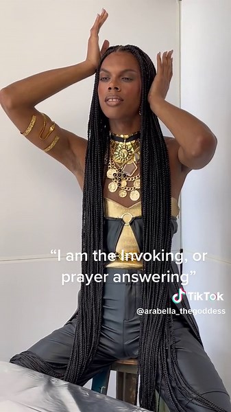 I am Arabella The Goddess! CraY that after all this time im just figuring out what arabella means. But it fits!!! #model #modeling #trend #bts #fyp #makeup #beauty #beautiful #fashion