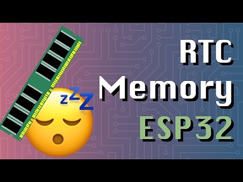 Deep sleep: Use RTC memory to store data (ESP32 + Arduino series)