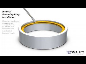 Retaining Ring Removal - Internal / Housing