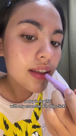 A day in my life but with the most pigmented click pen! This 4-in-1 lip click keeps my lips looking flawless. And it’s non-sticky, non-drying, and buildable! #dazzlemeph #dazzlemelipclick #clickpen #glasslips #lipclick