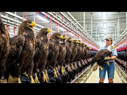 Inside the Eagle-Feather Factory: How Natural Feathers Become Luxury Fashion (Full Process)