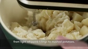 Make every meal a masterpiece with the KitchenAid 9 Speed Hand Mixer. A spectrum of nine speeds expands your creative possibilities: low speeds are ideal for stirring delicate sauces or milkshakes, with no splashing. Higher speeds will stir heavy doughs and thick batters. Turn to top speeds for whips and perfectly stiff egg whites. Choose from four classic colours: Empire Red, Onyx Black, Almond Cream or Contour Silver! Visit our partner retail stores to know more about KitchenAid: Harvey Norman