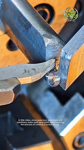 Manufacturing Buckle Spring Bending Process