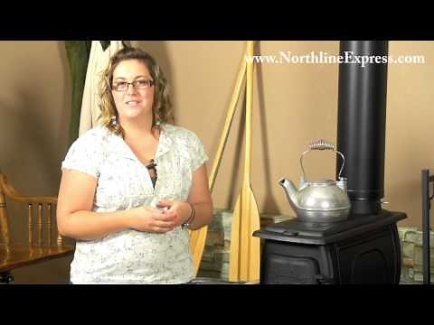 Alumina Wood Stove 2 Quart Silver Half Kettle Steamer