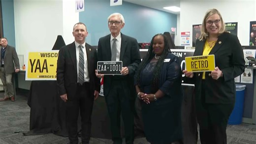 Wisconsin brings back retro yellow license plates alongside new blackout design