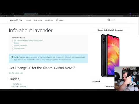 Explication et installation de LineageOS sur une tablette et un smartphone