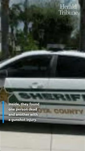 Sarasota domestic shooting leaves one dead, one injured. Watch video