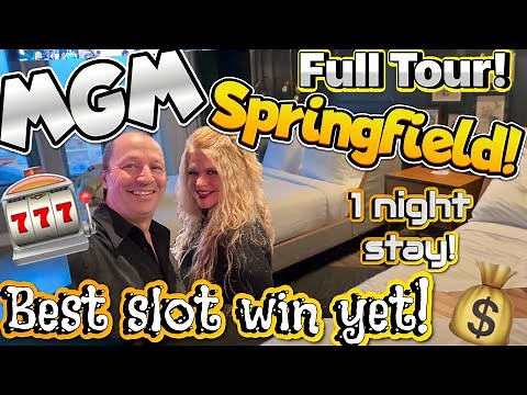 MGM Springfield Full Resort Tour + Chandler Steakhouse & Slot Win!