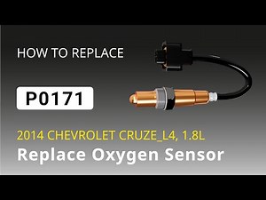 How to replace Oxygen Sensor(s) (O2S) 2014 CHEVROLET CRUZE L4, 1.8L