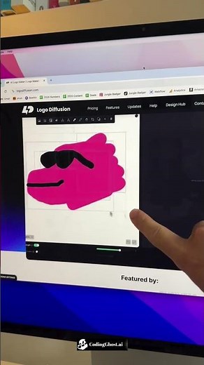 Powerful Website Part 19: AI Logo Designer! Turn Your SKETCHES into Professional Logos