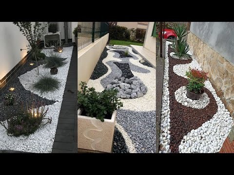 Luxury & Creative pebbestone landscaping ideas/Garden decorations ♥️ ✨️ ❤️ 👌 💕 💖 ♥️