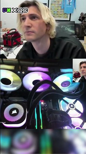 xQc BUILDS $10K GAMING PC By Himself 😱 #xqc #pcbuild #gamingpc