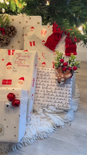 ✨ Holiday magic starts with the wrapping. Our Christmas Wrapping Kits make gift-giving beautiful & effortless!  | Trim & Twine | Facebook