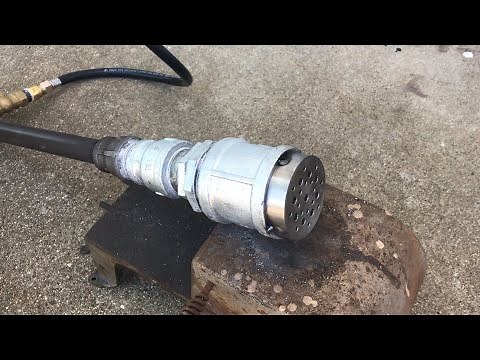 Forced Air Forge Burner - Uses Air Compressor